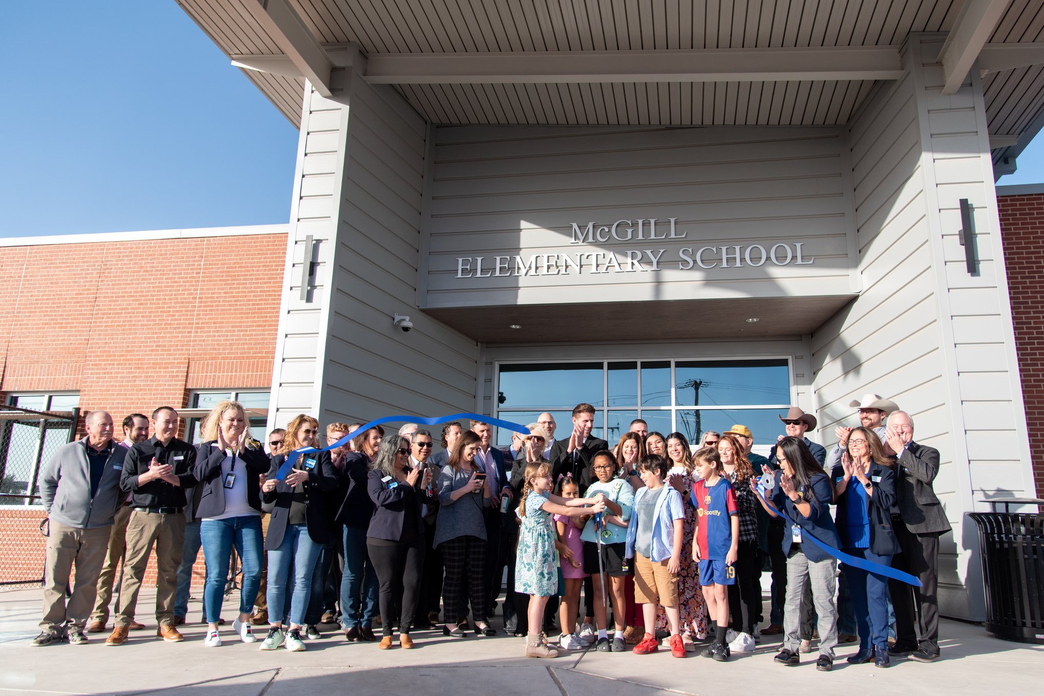 San Angelo ISD McGill Elementary Ribbon Cutting